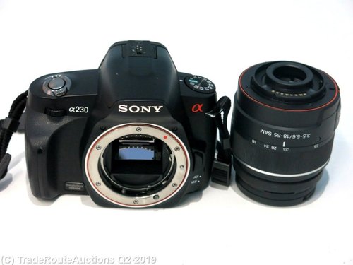 Digital SLR - SONY ALPHA A230 DSLR DIGITAL CAMERA plus 18-55 SONY LENS ...