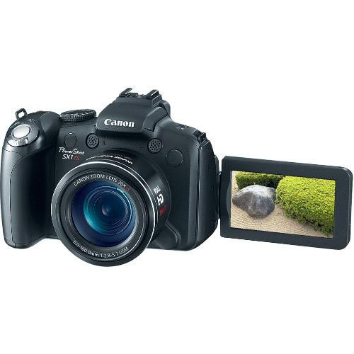 Compact Point & Shoot - Canon PowerShot SX1IS 10 MP CMOS Digital Camera ...