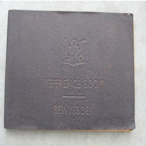 Africana - Apartheid South African *Dompas* Reference Book was sold for ...