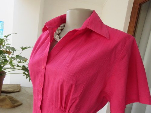 T-shirts & Tops - Attractive magenta pink top by 'FOSCHINI' in size 40/ ...