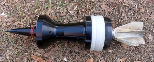 Other War Memorabilia - 105mm APFSDS-T (TRACER) Anti Tank Shell -- Used ...