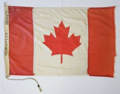 Other Militaria - Old Canada Flag - 90 x 45cm- as per photo for sale in ...