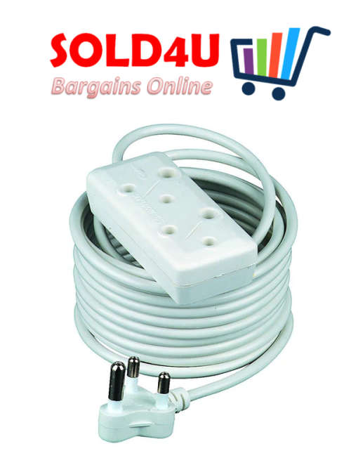 Extension Cords - 20 meter Extension Cord With Two-Way Multi-Plug 20m ...