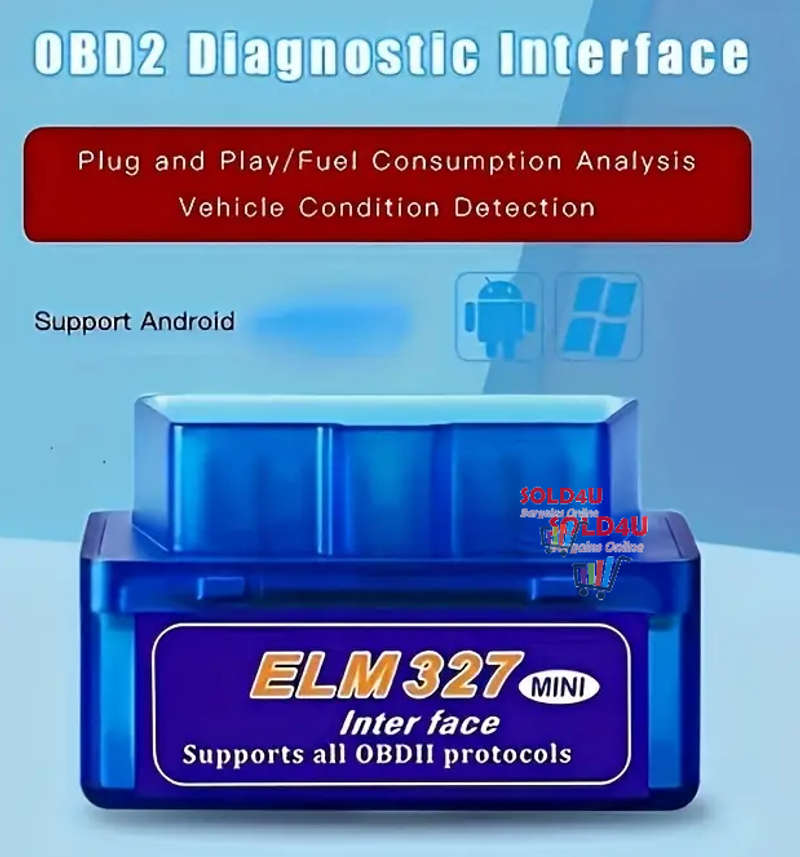 Scanners - ELM327 MINI OBD2 Bluetooth Version OBDII Car Diagnostic ...