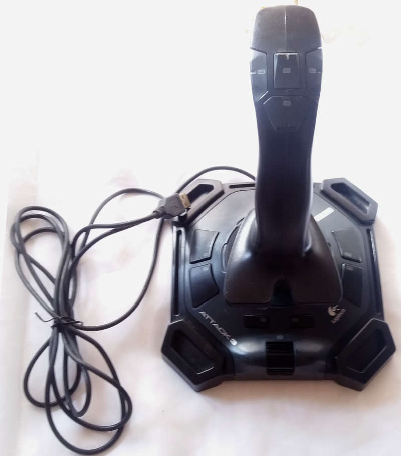 Joysticks - Logitech Attack 3 Joystick (PC)- USB for sale in Venterstad ...