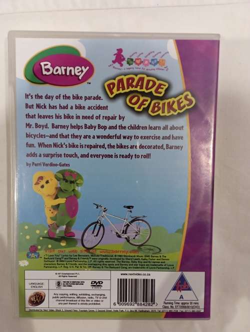 Movies - Barney: Parade of Bikes [dvd] was listed for 15.00 on 29 Oct ...