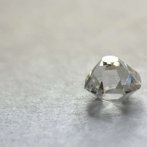 Diamonds - 0.07ct Old English Square Cut VVS Light Grey antique ...