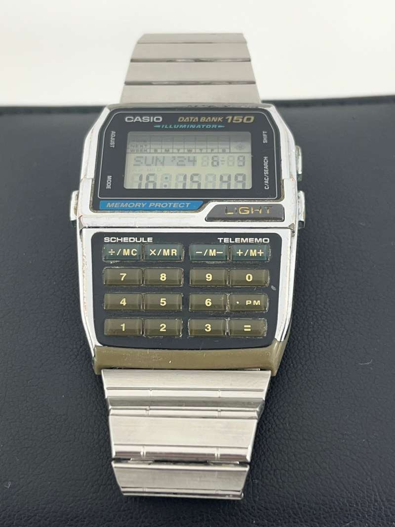 Casio Databank 150 | CASIO DATABANK 150 DBC-1500 Module 1477 Digital ...
