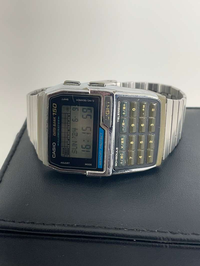 Rare & Collectable Watches - Casio Databank 150 Retro calculator watch ...