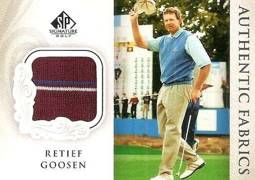 Sporting Memorabilia - RETIEF GOOSEN - `VERY RARE 3 COLOR `AUTHENTIC ...