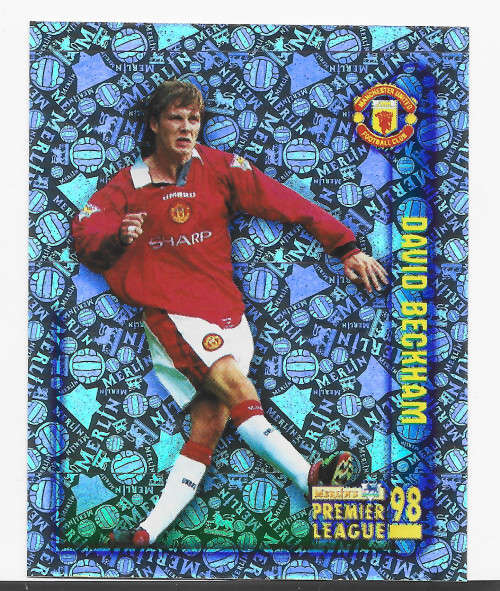 Trading Cards - DAVID BECKHAM - MERLIN Premier League Sticker ...