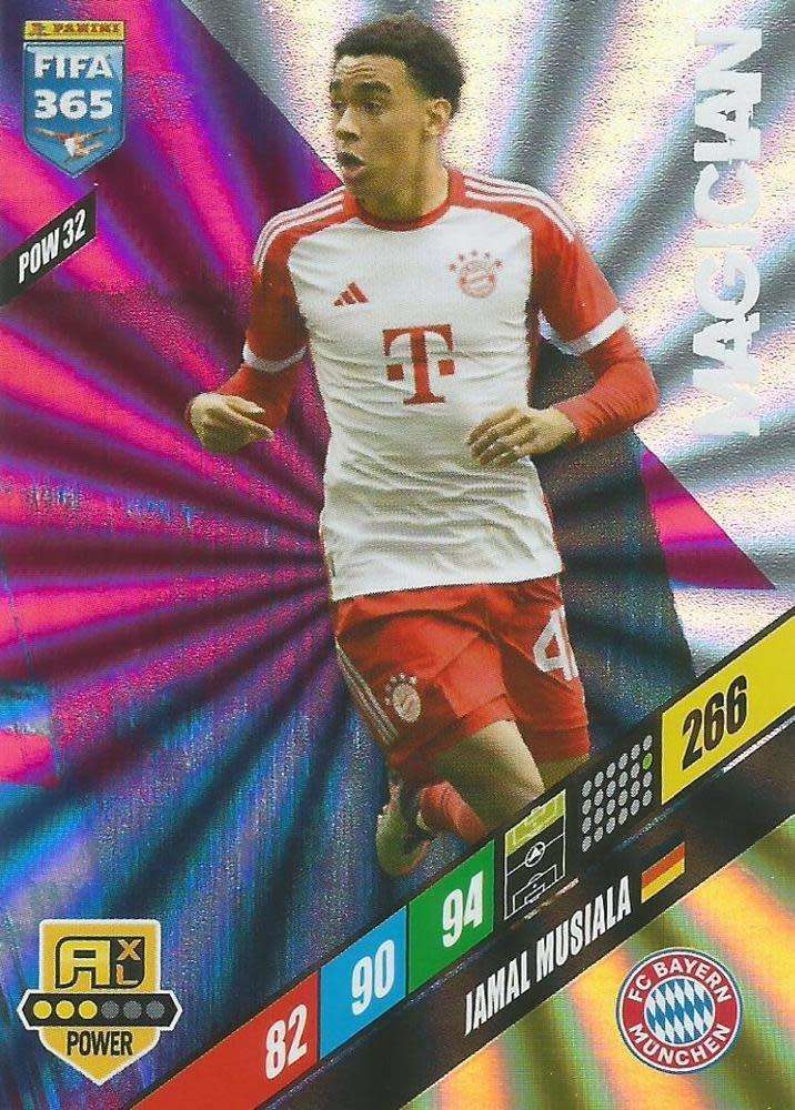 Trading Cards - JAMAL MUSIALA - PANINI `FIFA 365 COLLECTION` 2024 ...