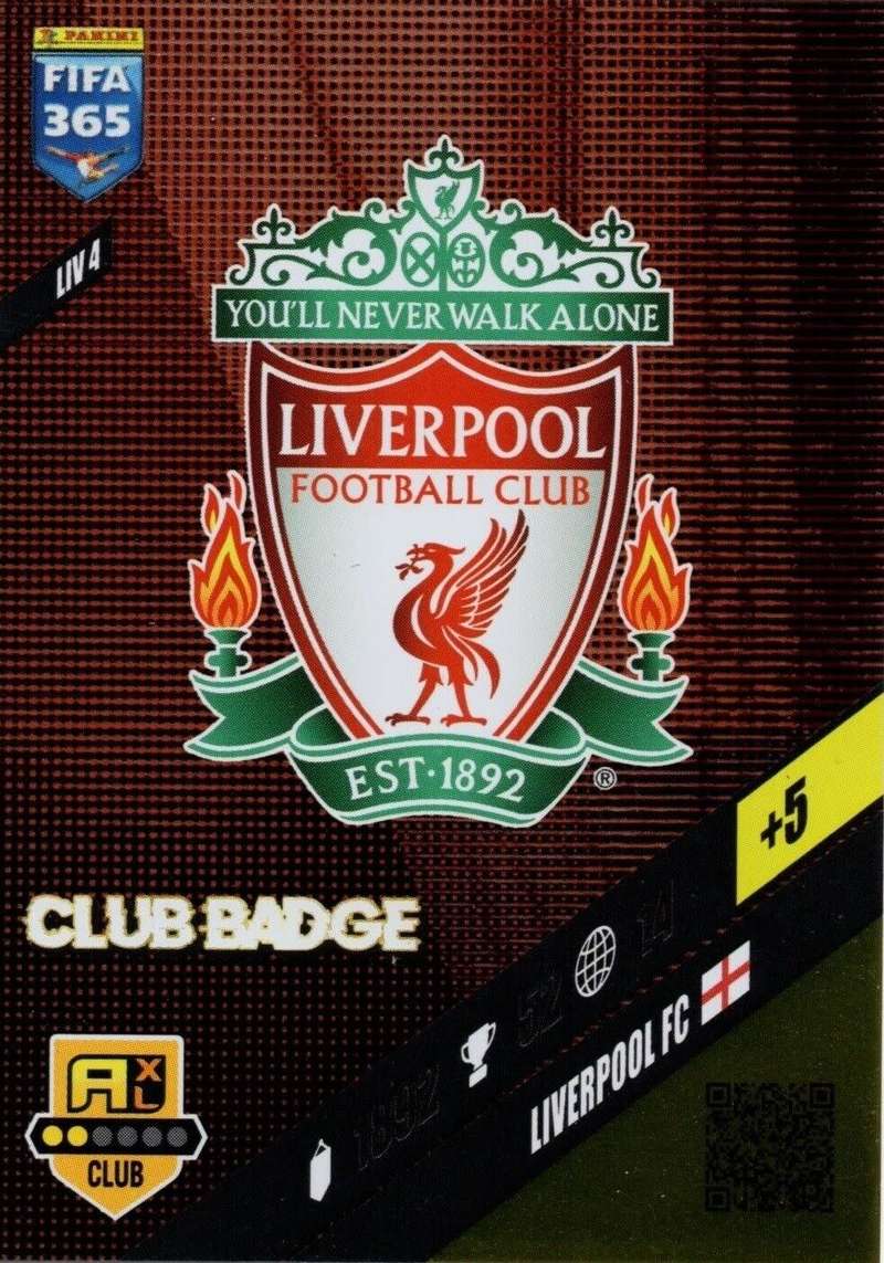 Trading Cards - LIVERPOOL FC - PANINI `FIFA 365 COLLECTION` 2024 ...