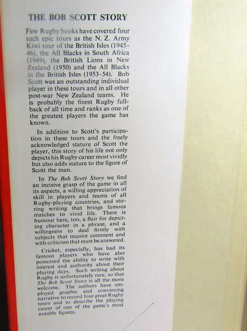 Sporting Memorabilia - The Bob Scott Story - One of the Greatest ...