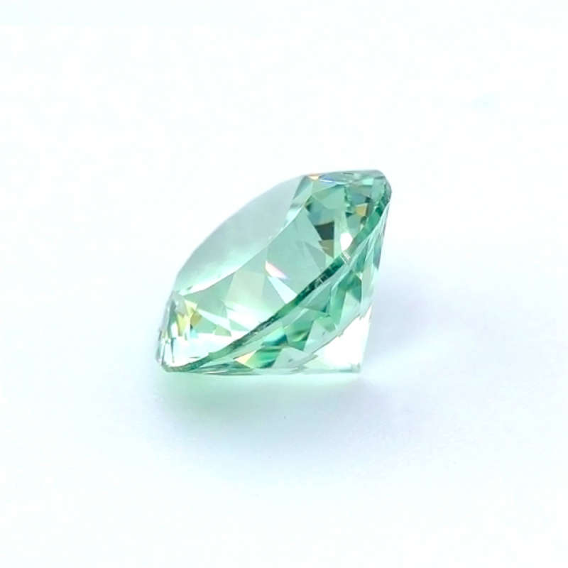 Other Fine Gemstones - MOISSANITE BLUE /GREEN 1CT D/VVSI ROUND **GRA ...