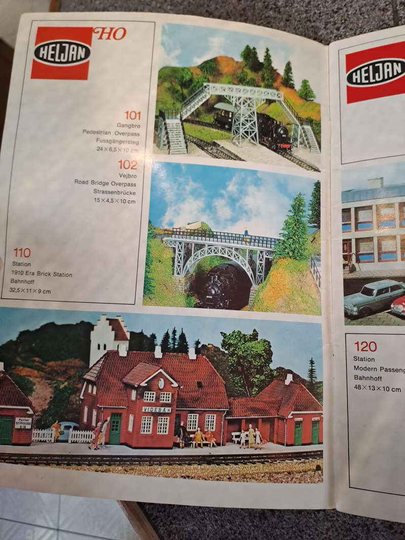 Catalogues & Magazines - Heljan building and accesories catalogue 1977/ ...