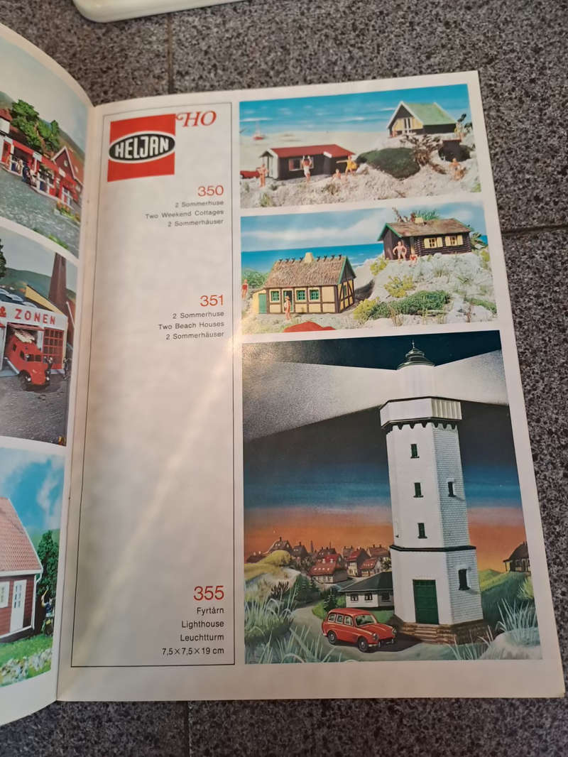 Catalogues & Magazines - Heljan building and accesories catalogue 1977/ ...