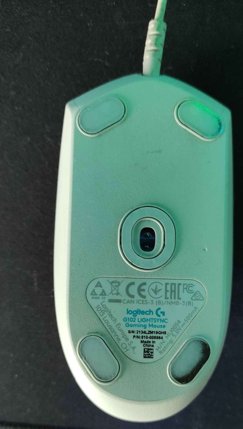 Mice - Logitech G102 LIGHTSYNC Wired Gaming Mouse - White for sale in Cape Town (ID:622456359)