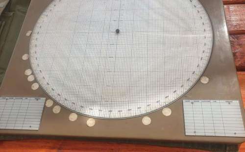 Other Clothing & Equipment - SADF 60/80 MM MORTAR PLOTTER BOARD was ...