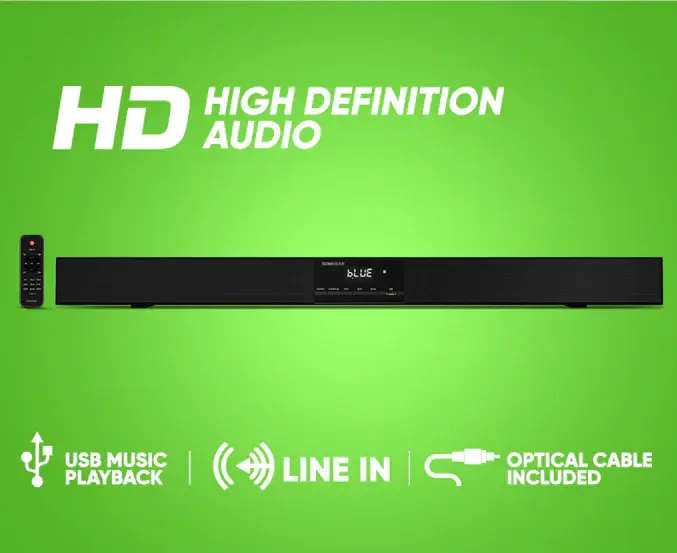 Sound Bars - SonicGear SonicBar BT-3500 Soundbar with Subwoofer for ...