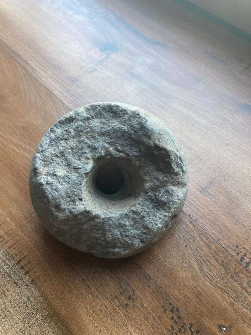 Crystals, Gemstones & Stones - Late Entry-Extremely rare bored stone ...
