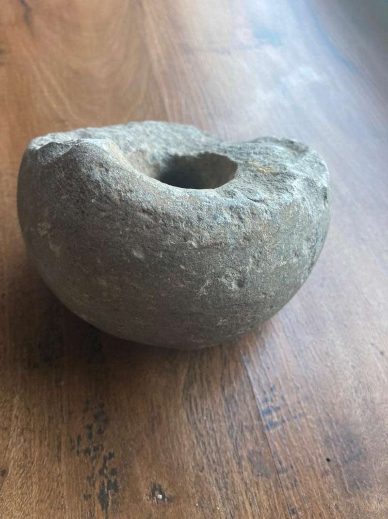 Crystals, Gemstones & Stones - Late Entry-Extremely rare bored stone ...