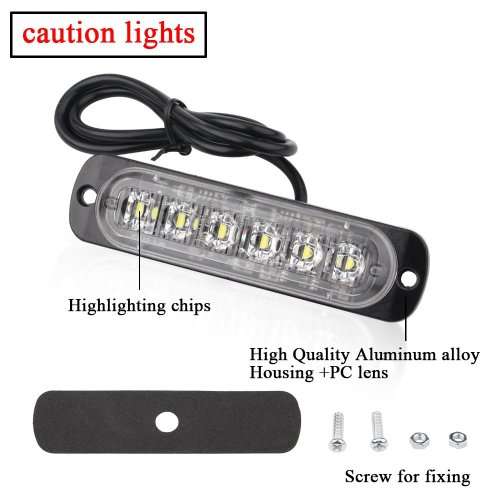 Neon & LED Lights - GREEN LED Emergency Warning Flash Cluster Strobe ...