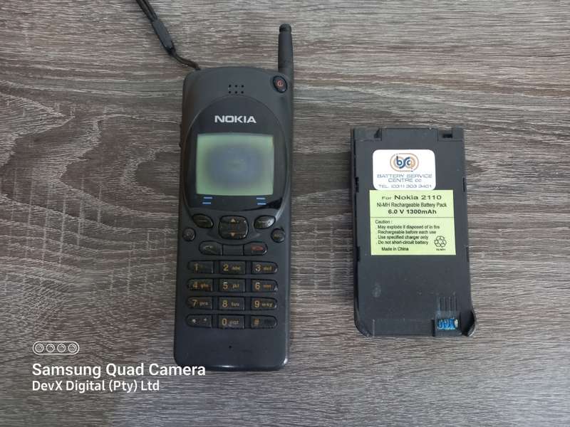 Nokia - Rare & Vintage - Original Nokia 2110 From 1994 - The First Nokia With The Nokia Tune ...