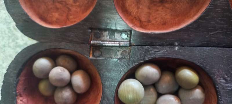 Ethnic & Tribal Art - Vintage African portable Mancala with original ...