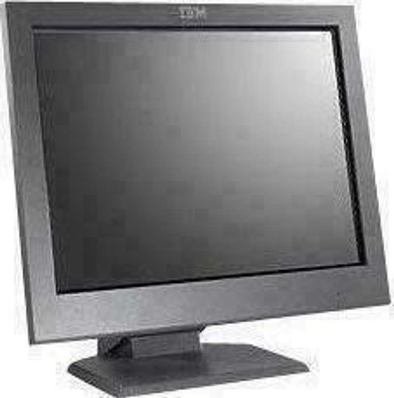 Monitors - Touch Screen IBM Flat Panel, 4820 Black 15 -inch screen size ...