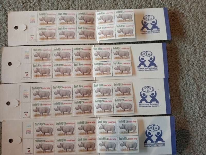 Republic of South Africa - RSA-4 INTACT BOOKLETS-SEE INSIDES BELOW ...