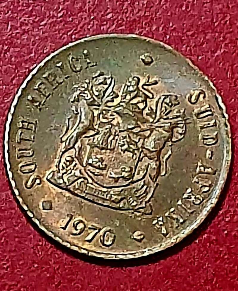 Half Cent - 42 X 1970 RSA 1/2 CENT COINS . UNC TO CIRC. ONE BID FOR ALL ...