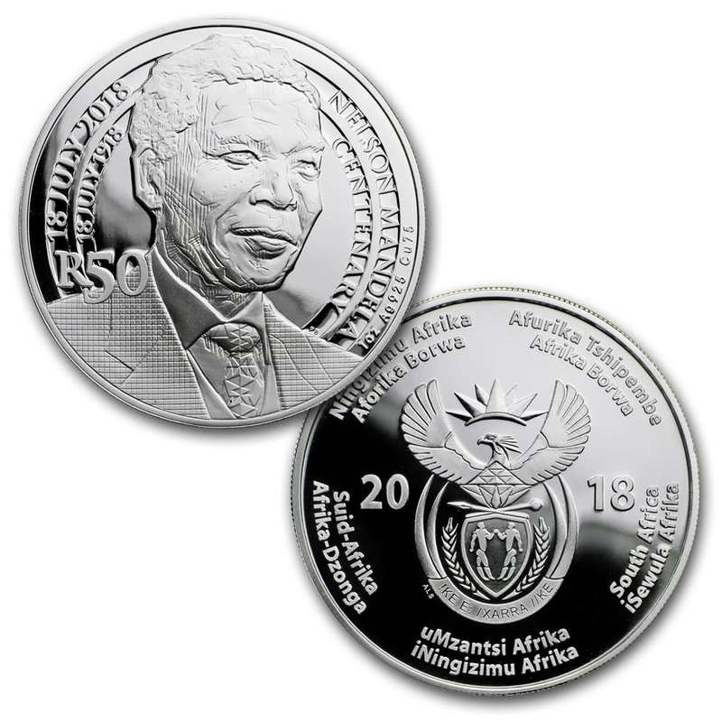 Special Circulation & Commemorative Coins - 2018 Nelson Mandela ...