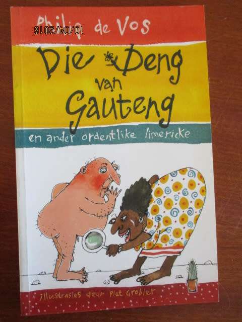 Afrikaans Fiction - Philip de Vos DIE DENG VAN GAUTENG en ander ...