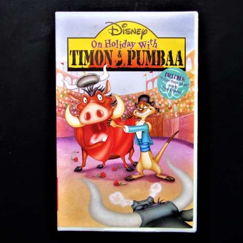 TV Series - On Holiday with Timon & Pumbaa - Walt Disney VHS Tape (1997 ...