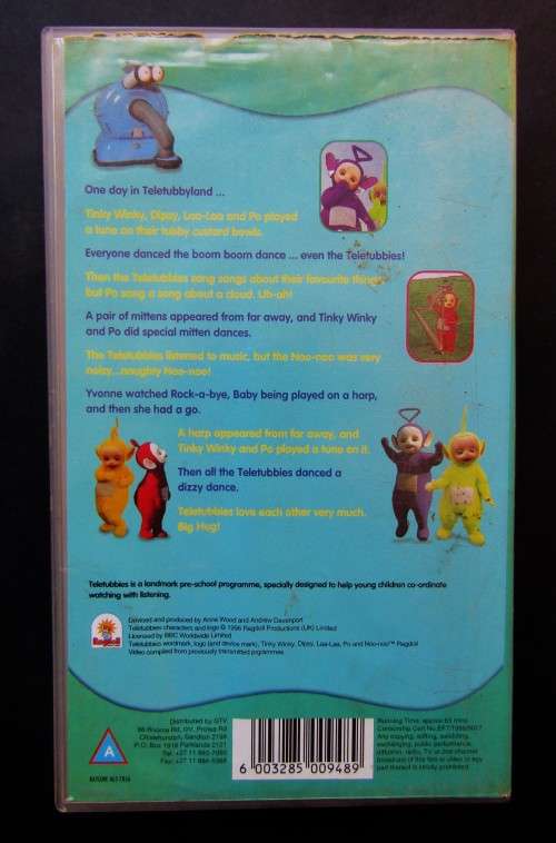 TV Series - Teletubbies: Musical Playtime - Children`s VHS Video Tape ...
