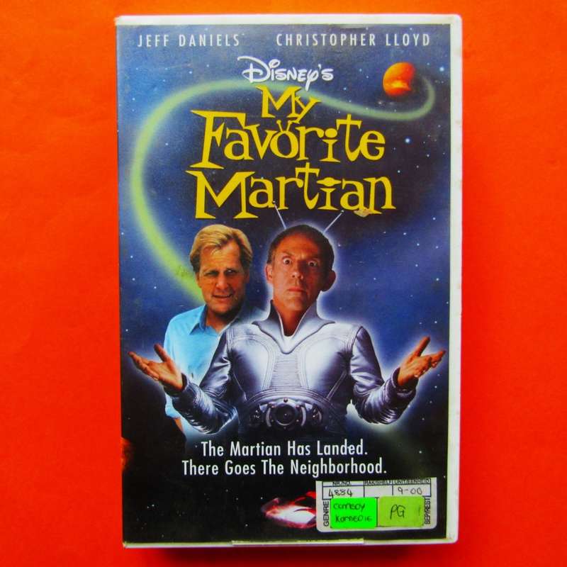 Movies - My Favorite Martian - Walt Disney VHS Tape (1999) for sale in ...