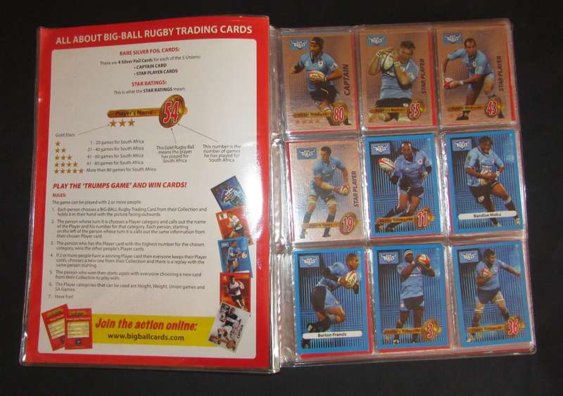 Trading Cards - 2009 Big Ball Rugby Trading Cards - Complete Set of 168 ...
