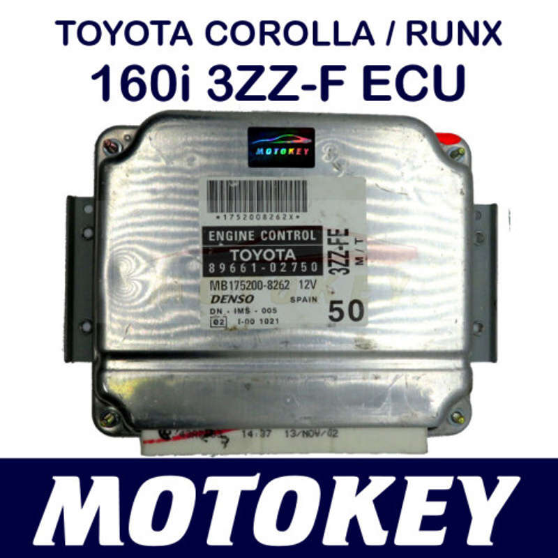 Engine Computers - Toyota Corolla 160i 3ZZ-FE ECU Computer Box - Manual ...