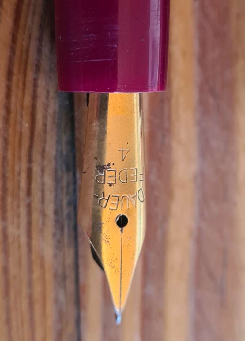 Writing Instruments & Accessories - Vintage Dauer Feder 4 Fountain Pen ...