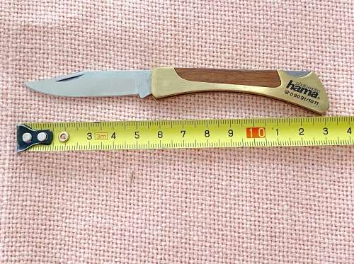 Other Photo & Video - Hama Photo-Video wood brass folding knife ...