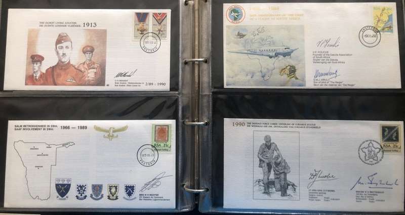 Republic of South Africa - RSA - ALBUM FULL OF SAF and SADF - 80 COVERS ...