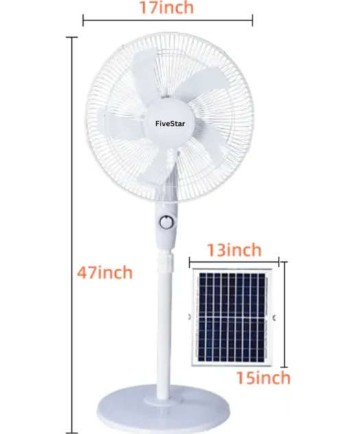 Solar Panels - Solar Stand Fan & Panel - Rechargeable for sale in ...