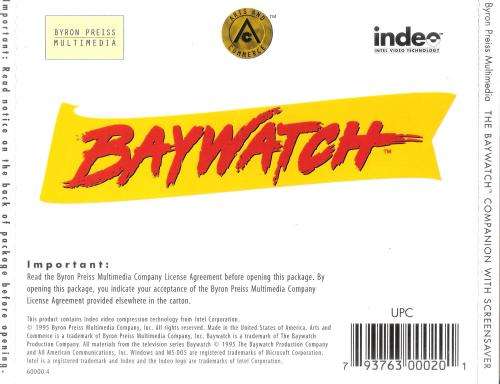 Vintage - The Baywatch Companion with Screensaver [CD] for sale in ...