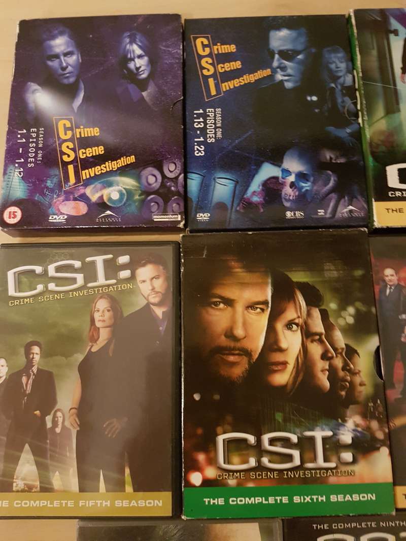 TV Series - CSI Original TV Series DVD Box Sets Complete Seasons 1-9 ...