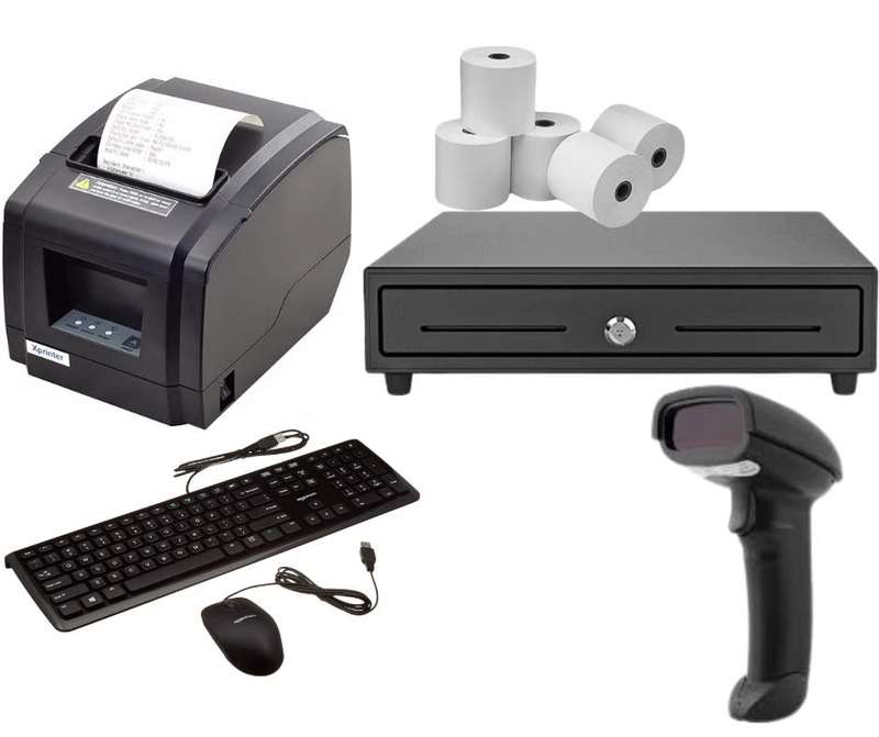 Point of Sale Equipment - cash drawer , printer,scanner,kewbord and ...