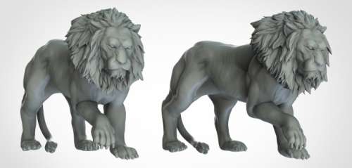 Figures & Animals - 1:72 Scale - Lion (2 Pack) for sale in Pretoria ...