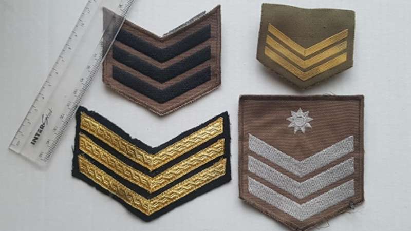 South African Army - SADF - SA MILITARY SERGEANT RANK LOT for sale in ...