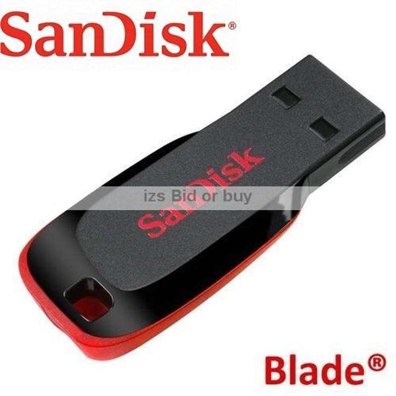 Flash Memory Drives - SanDisk Cruzer Blade 128GB Memory Stick for sale ...