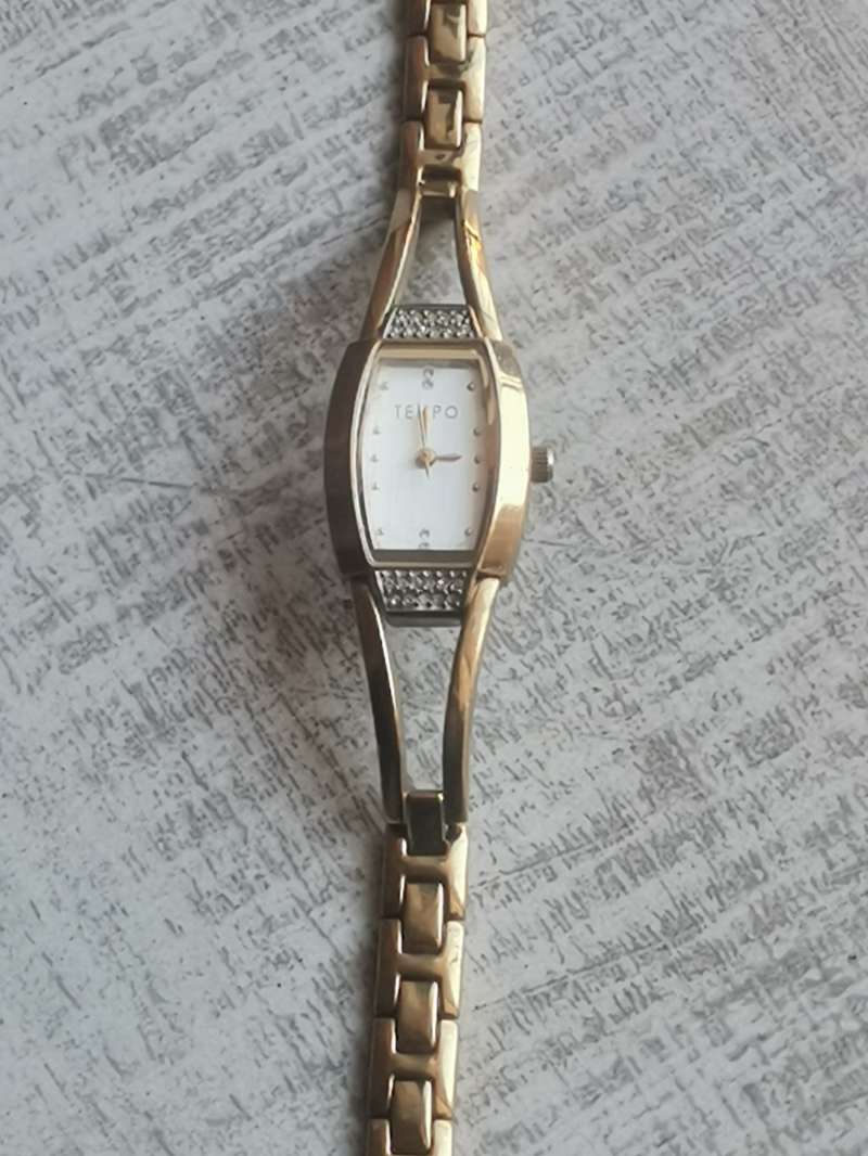 Women's Watches - STUNNING LADIES TEMPO GOLD PLATED WATCH IN EXCELLENT ...